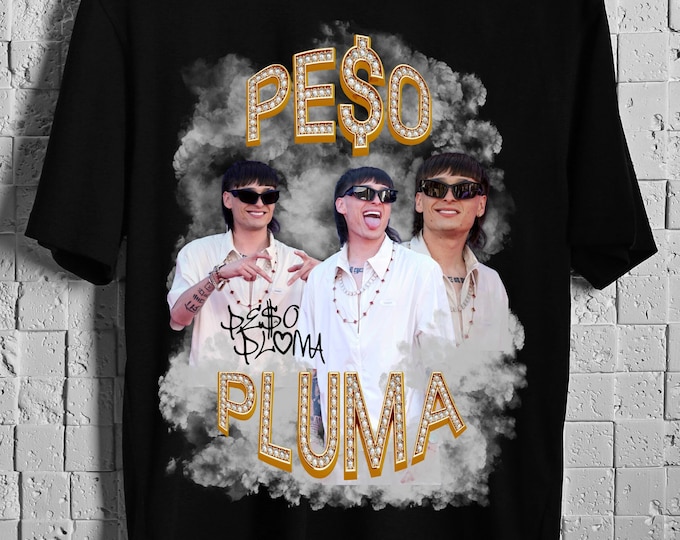 Peso Pluma PNG, DOBLE P Tour PNG, Peso Pluma Tshirt Digital Download ...
