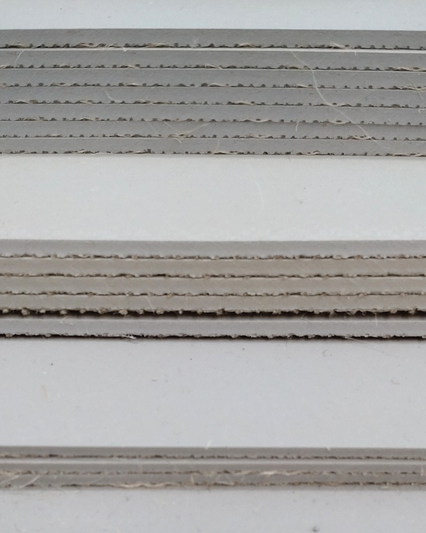 75mm Square Lino Pack 10 Pieces Traditional Grey Natural for - Etsy