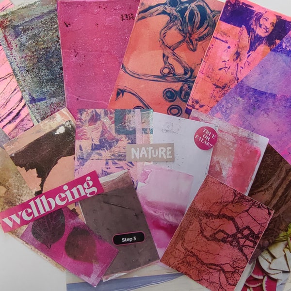 Pink Collage - Etsy UK