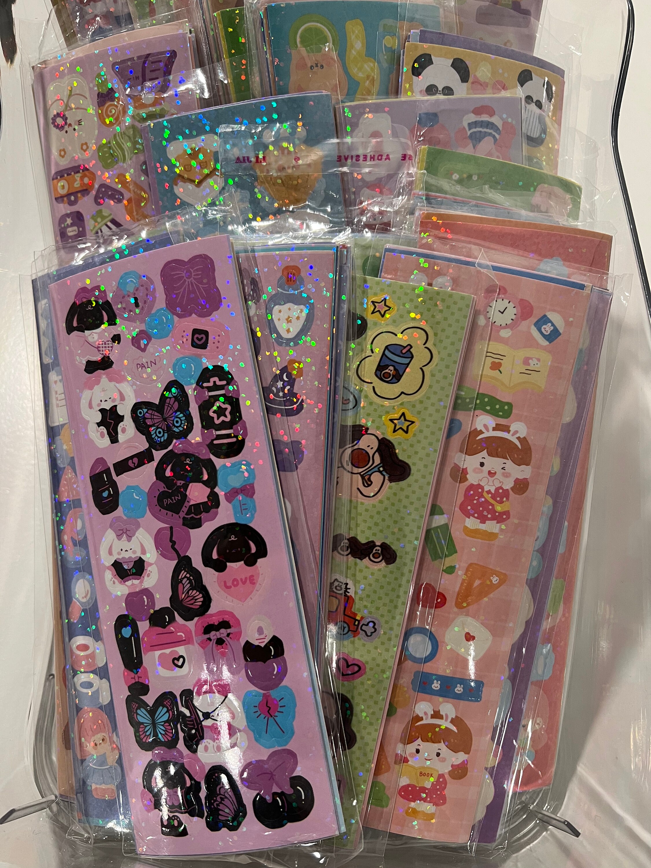 Random Kawaii Sticker Grab Bag Kawaii Scrapbook Junk - Etsy