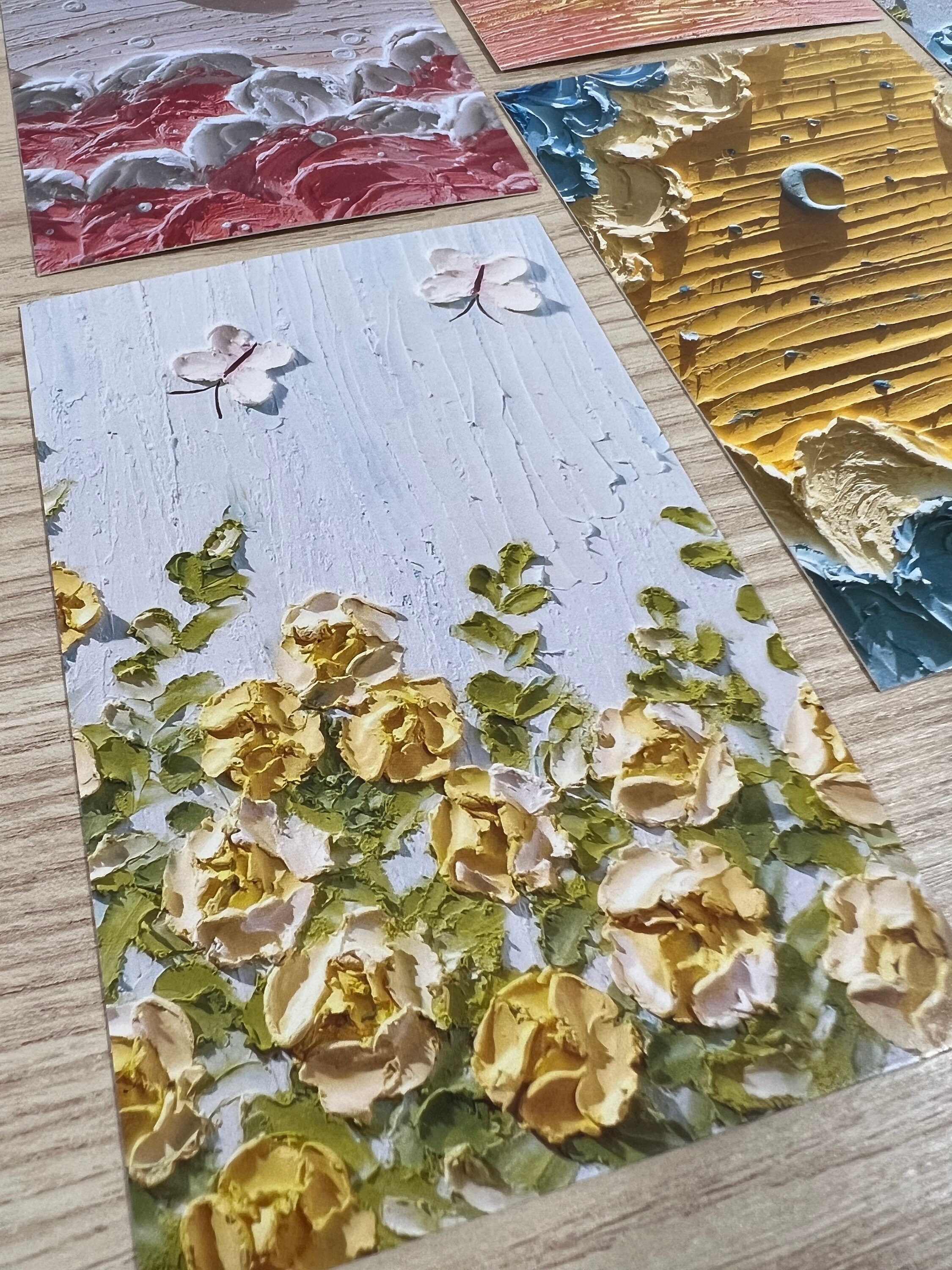 Postcards: Floral, Sun, Moon, Stars Sky Theme - Etsy