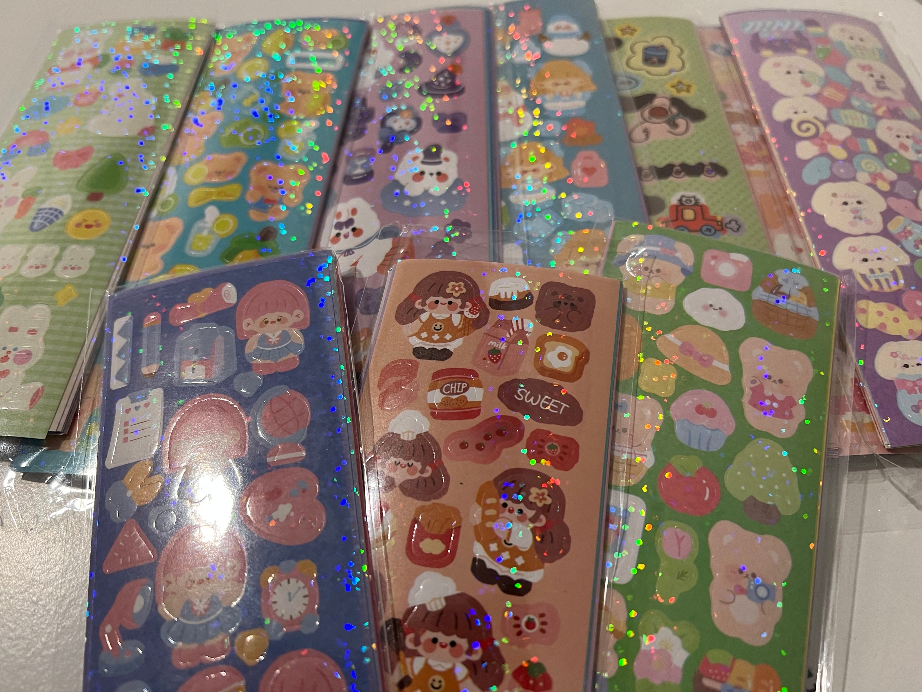 Random Kawaii Sticker Grab Bag Kawaii Scrapbook Junk - Etsy