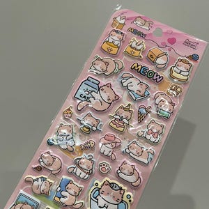 Random Mystery 3D Sticker Sheets: Assorted Styles, Puffy Bubble ...