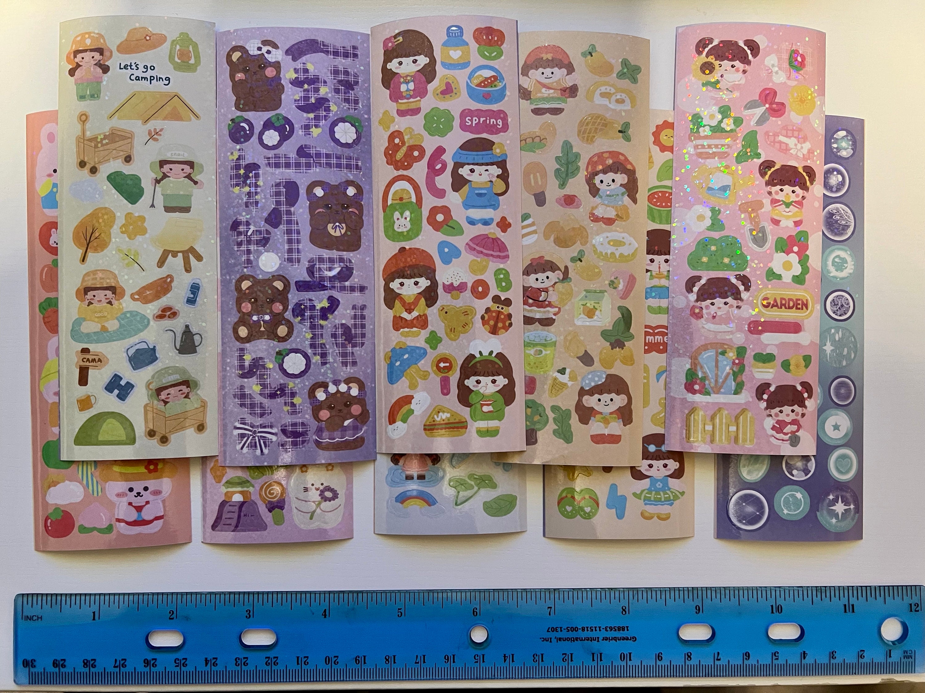 Random Kawaii Sticker Grab Bag Kawaii Scrapbook Junk - Etsy