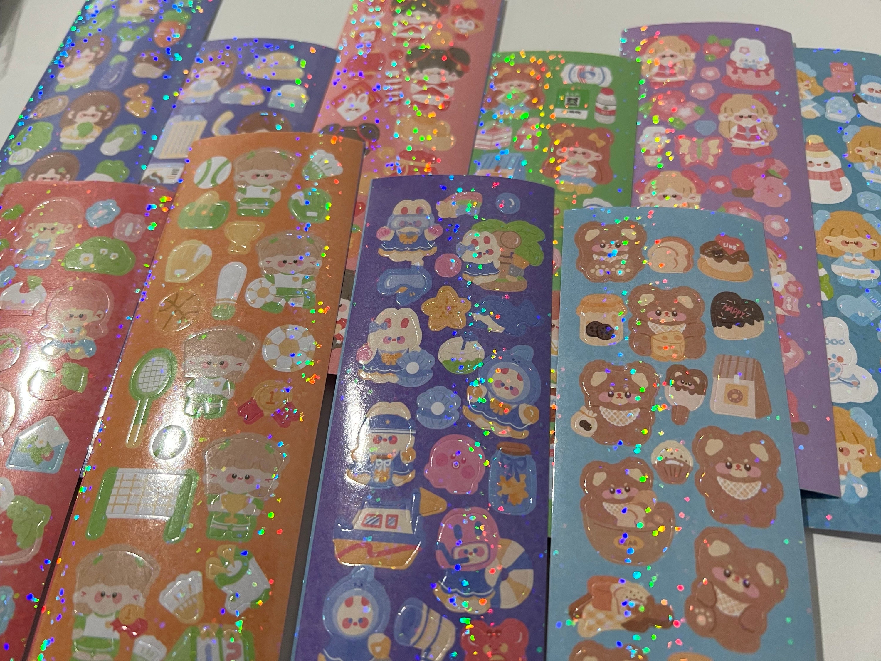 Random Kawaii Sticker Grab Bag Kawaii Scrapbook Junk - Etsy