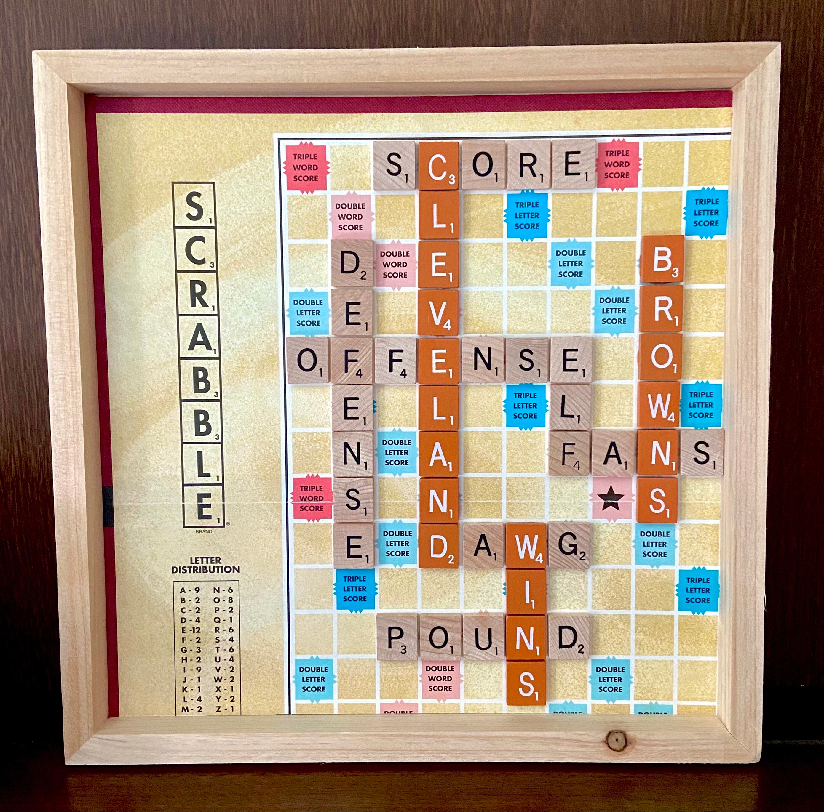 Board Game Display Plaque: Cleveland Browns - Etsy
