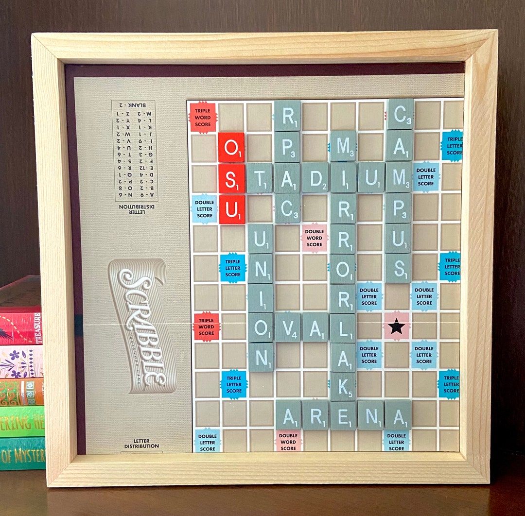 Board Game Display Plaque: the Ohio State University - Etsy