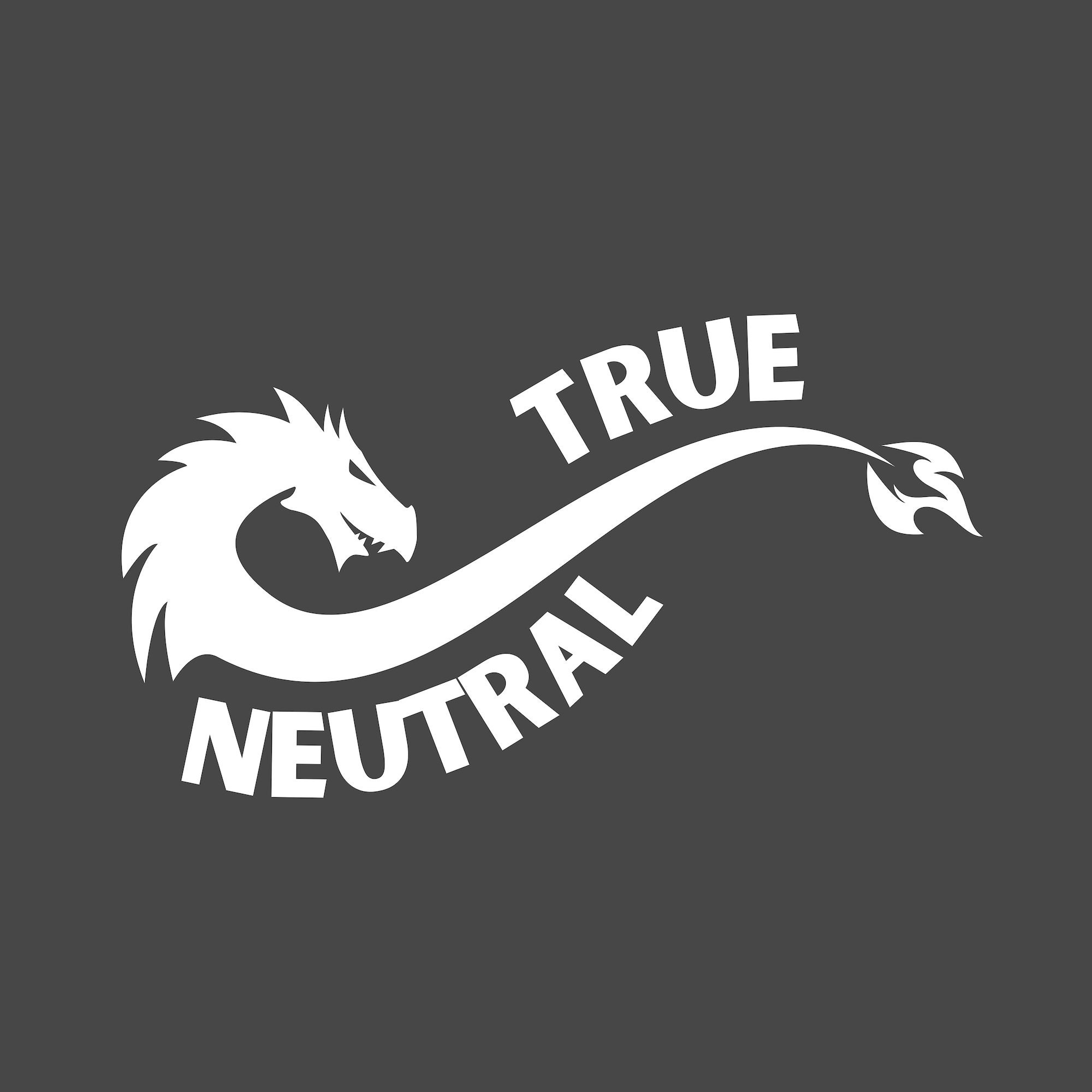 True Neutral Shirt Alignment Shirt RPG Shirt Dungeon Master Shirt ...