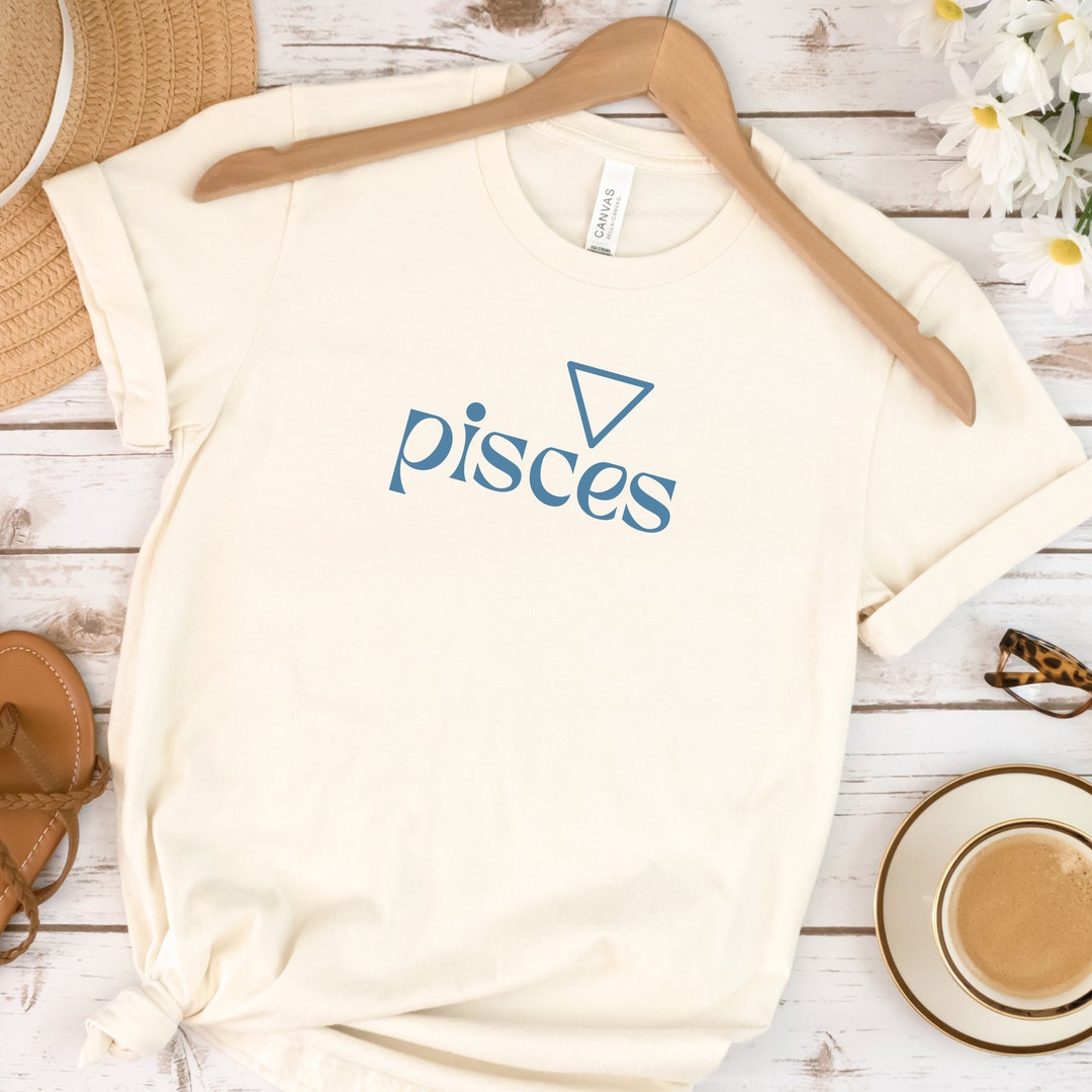 Pisces Elemental Shirt Water Sign Zodiac Shirt Astrology Tee Horoscope ...