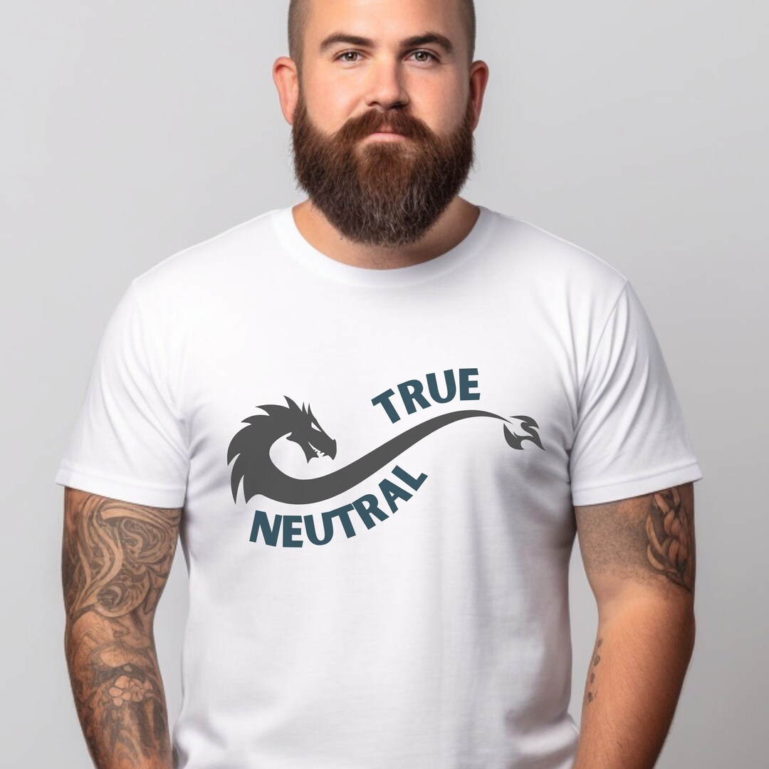 True Neutral Shirt | Alignment Shirt | RPG Shirt | Dungeon Master Shirt ...