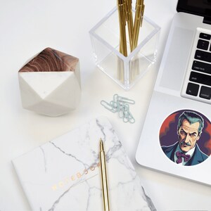 Vincent Price Horror Icon Sticker - Classic Vinyl Decal for Laptops ...