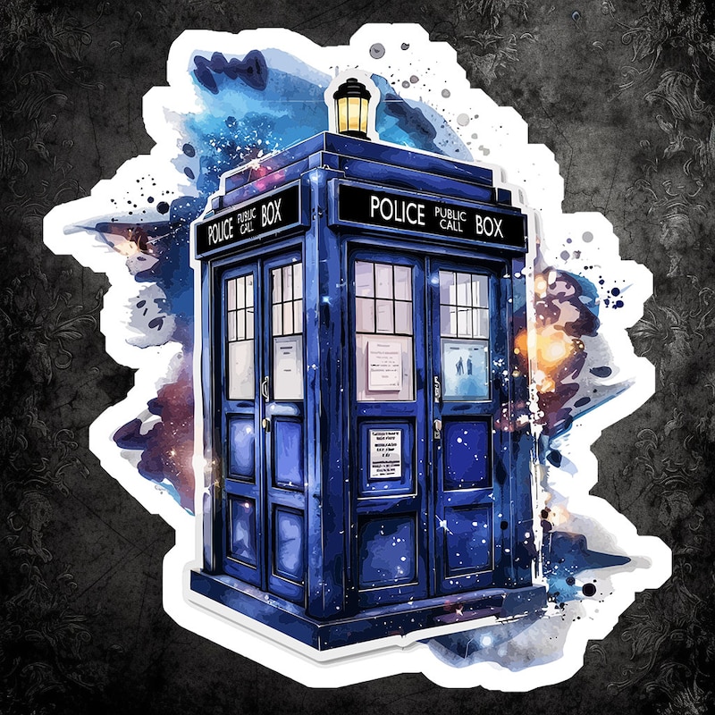 Doctor Who Sticker - Etsy