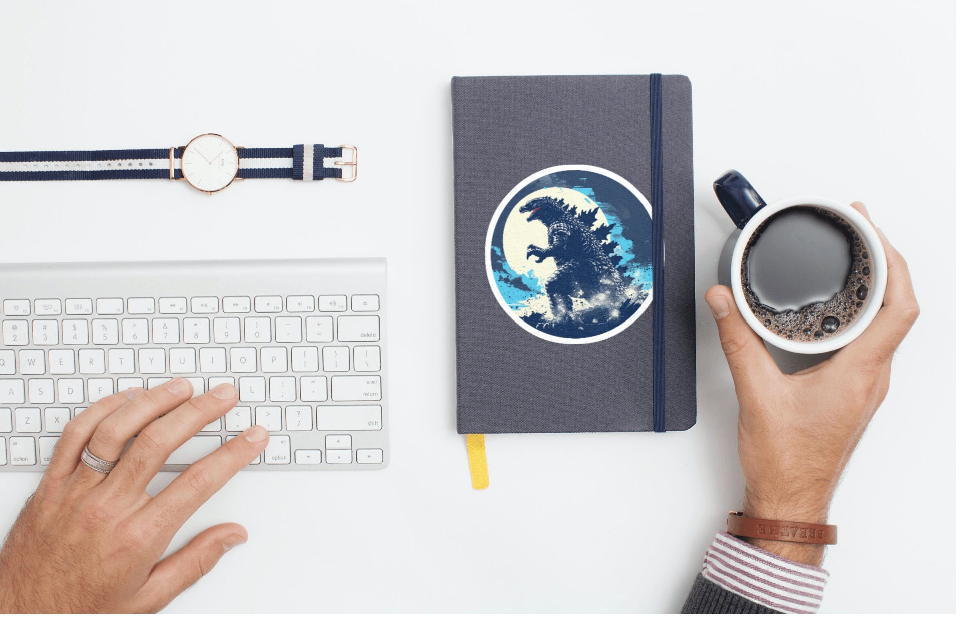 Godzilla Rampage Iconic Monster Sticker, City Crusher Design - Etsy