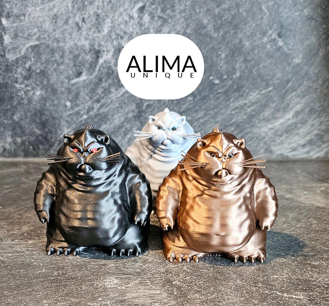 Catzilla - the Lovely Monster - ONLY STL for 3D Printer - Etsy