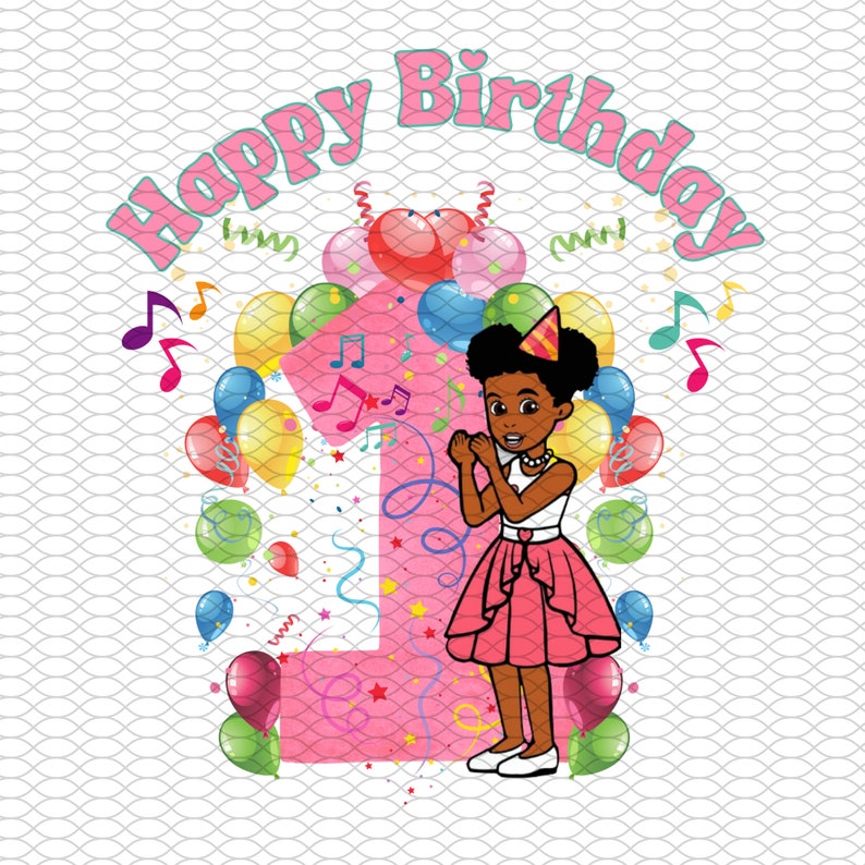 1st Birthday PNG Transparant Digital File Only for - Etsy