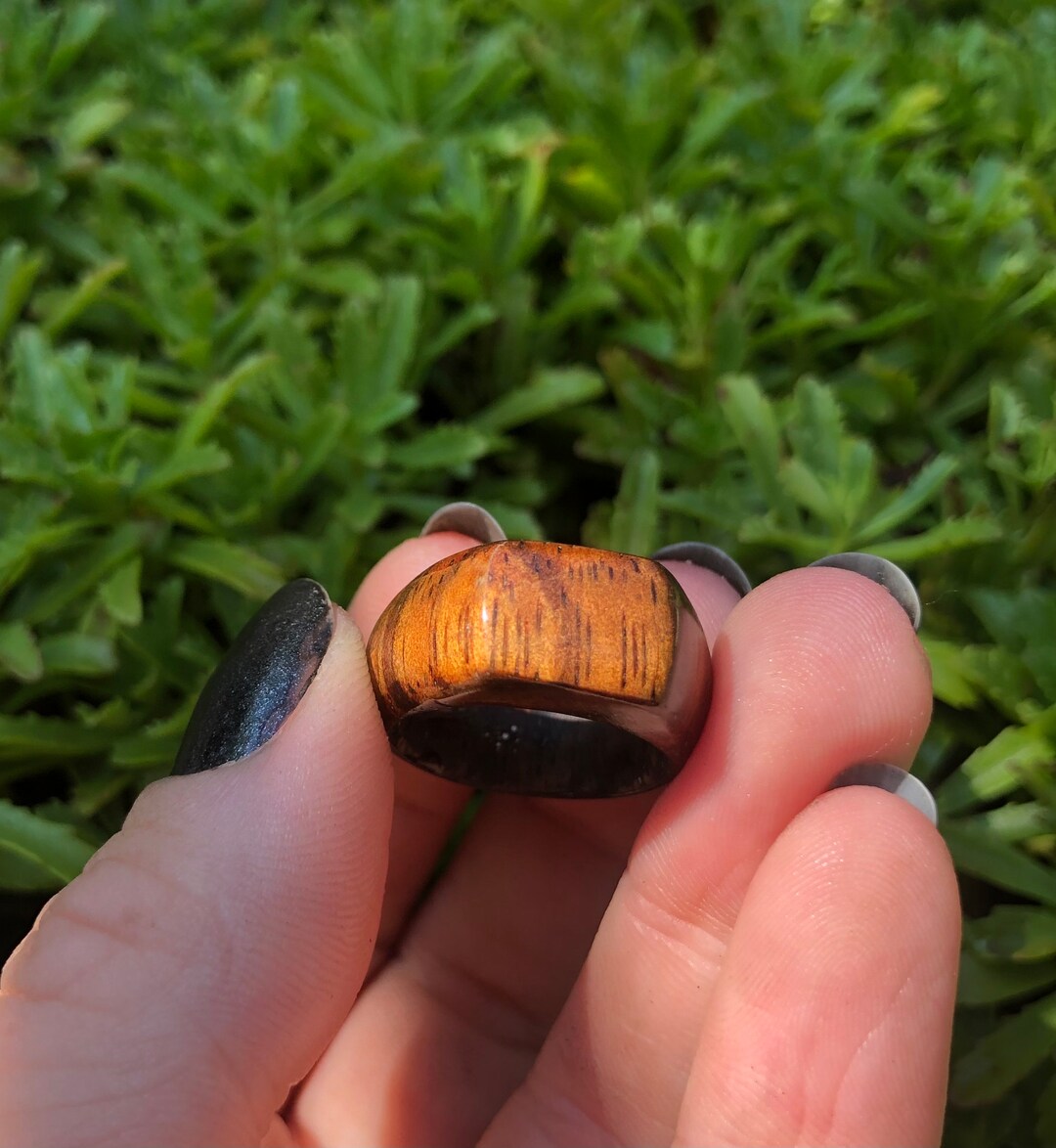 Blocky Statement Ring - Etsy