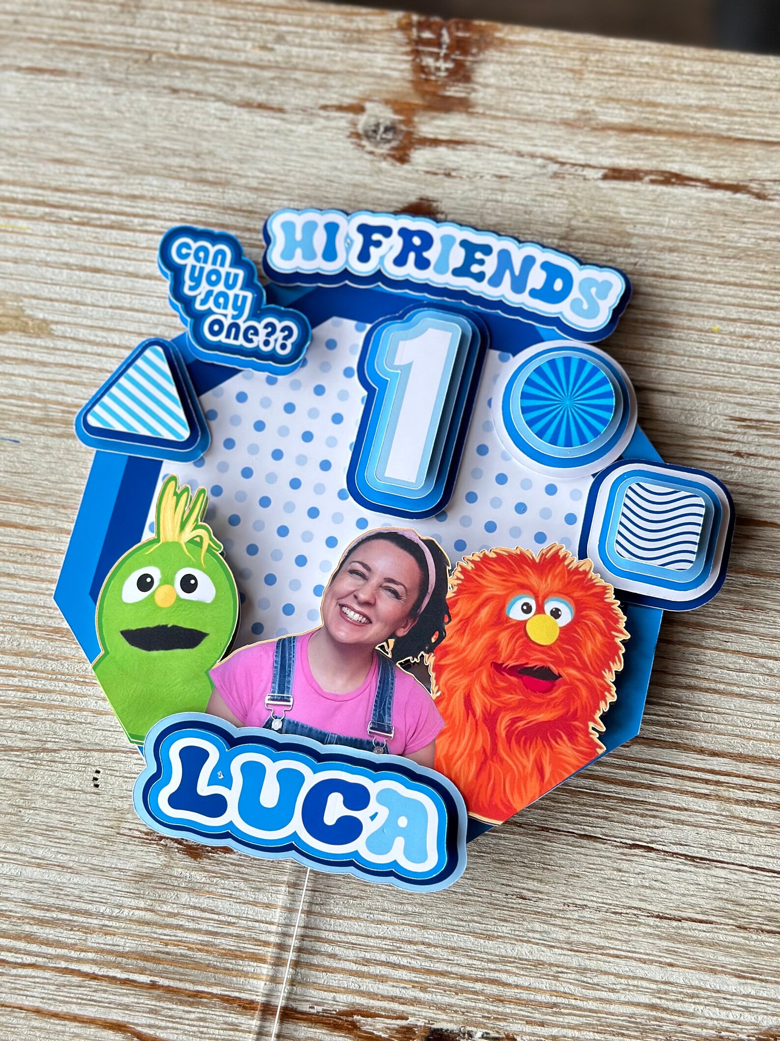 Ms Rachel Custom Cake Topper - Etsy