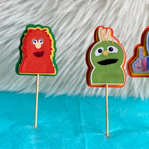 Ms Rachel Custom Herbie , Georgie Cupcake Toppers / Custom Cupcake ...