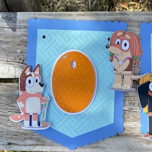 Custom Bluey High Chair Banner/ Birthday Banner / Bluey Inspired Banner ...