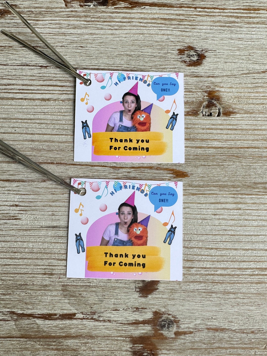 Ms Rachel Custom Thank You Tags /custom Thank You Tag / Thank-you Favor ...