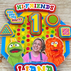 Ms Rachel Custom Cake Topper - Etsy