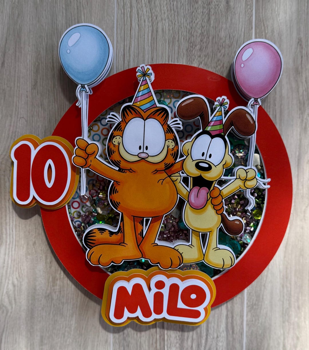 Garfield and Friends Shaker Topper - Etsy UK