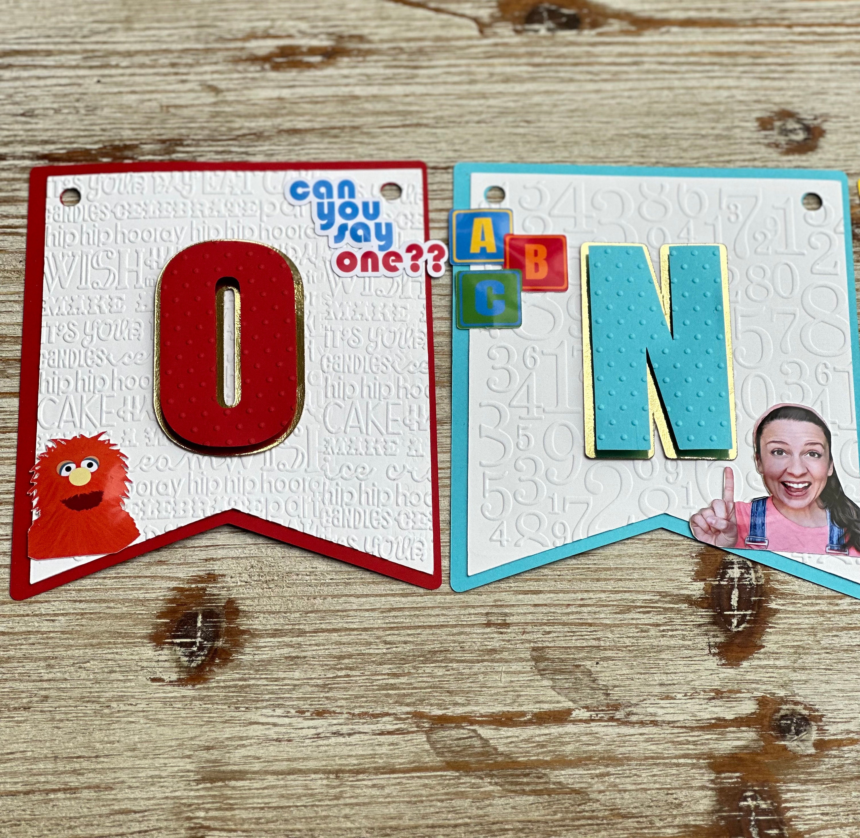 Ms Rachel Custom Highchair Banner/ Custom Birthday Banner / Ms - Etsy