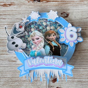 Frozen Inspired Cake Topper / Frozen Inspired Centerpiece/ Birthday ...