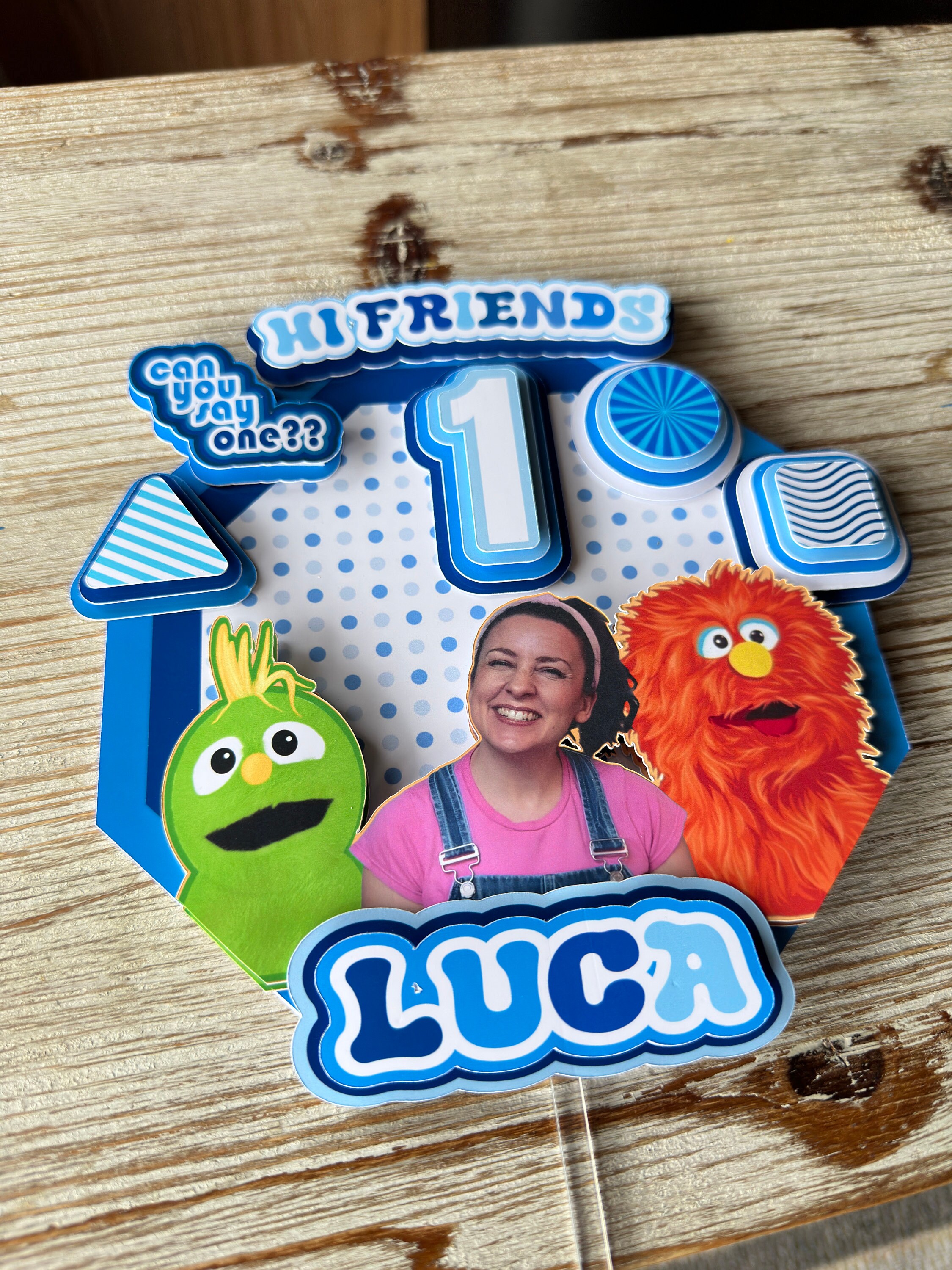 Ms Rachel Custom Cake Topper - Etsy
