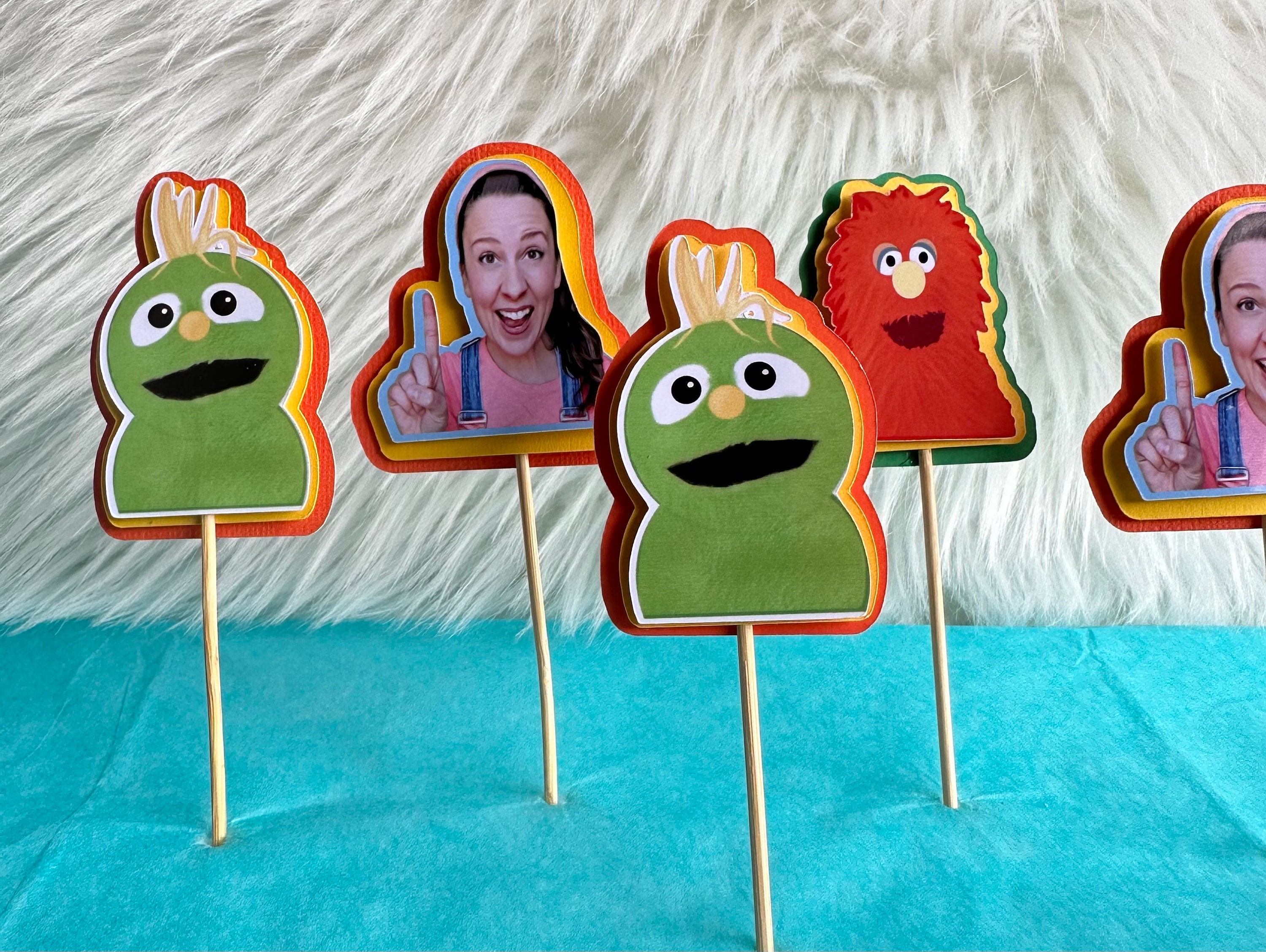 Ms Rachel Custom Herbie , Georgie Cupcake Toppers / Custom Cupcake ...