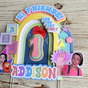 Ms Rachel Inspired Cake Topper / Ms Rachel Party / Miss Rachel - Etsy