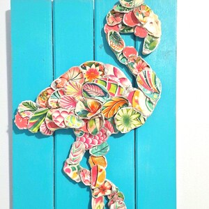 Oyster Shell Flamingo- Oyster Shell Art- Flamingo Art - Etsy