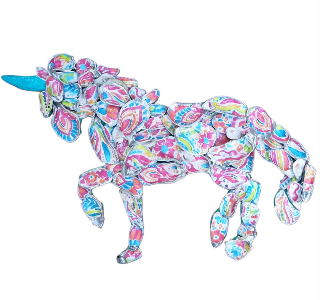 Oyster Shell Unicorn - Etsy