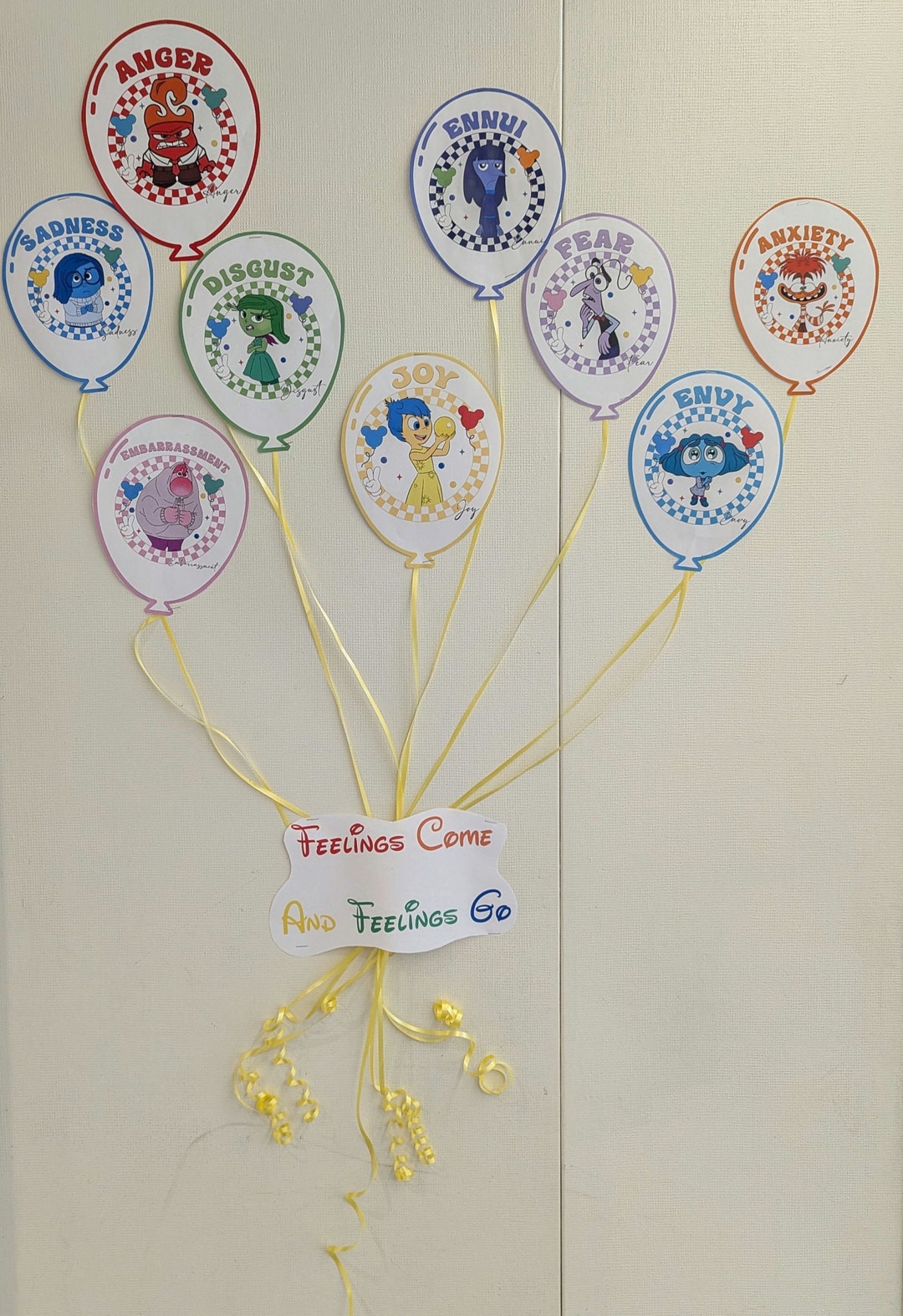 Feelings Bulletin Board - Etsy