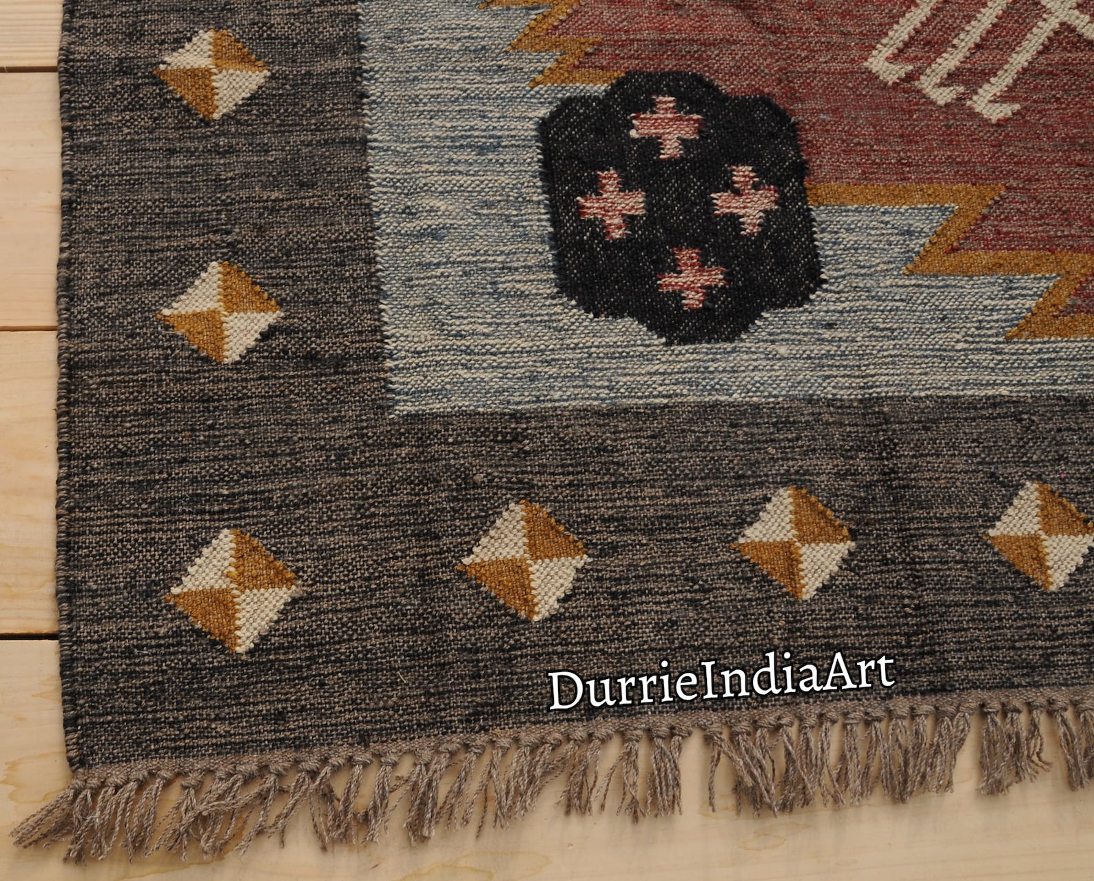 Handwoven Wool Jute Kilim Rug, Wool Jute Rug, Kilim Jute Rug, Flatweave ...