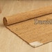 Handwoven Natural Hemp Rug, Hemp Jute Runner Rug, Custom Size Décor Rug ...