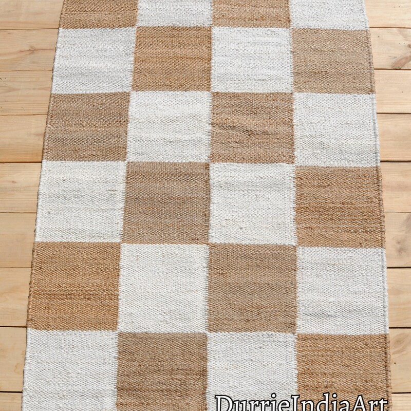 Checkered Rug - Etsy