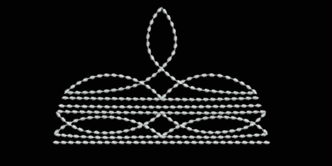 Wide Boot Stitch DST Embroidery File - Etsy