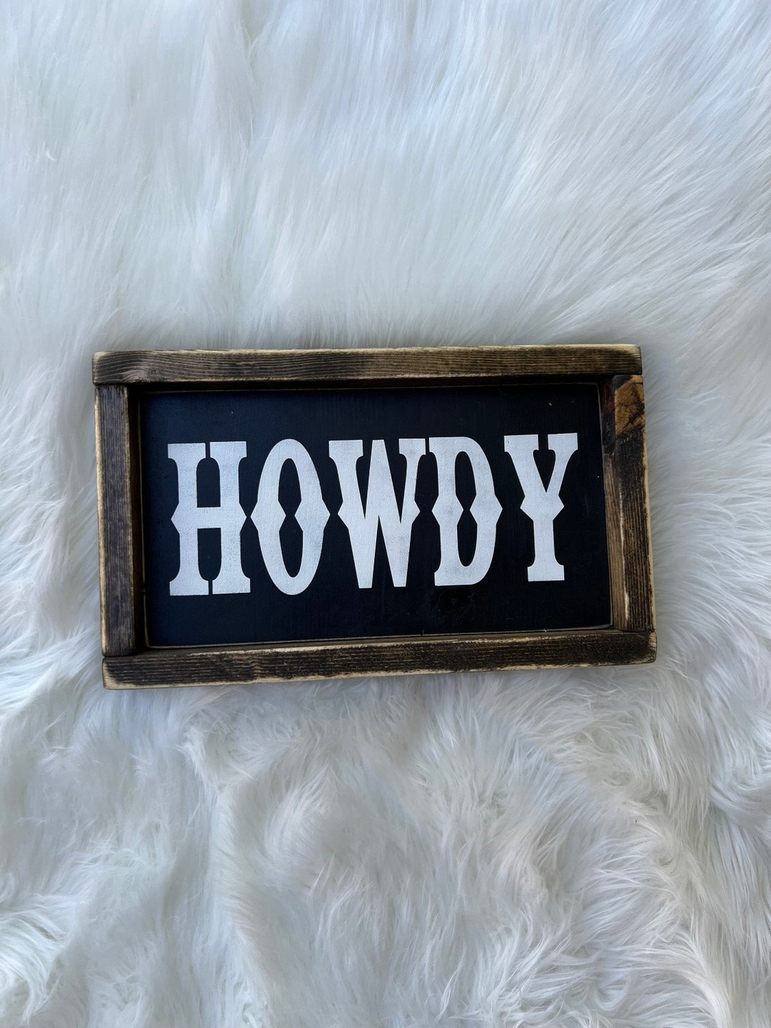 Howdy Sign - Etsy
