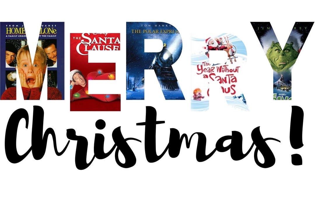 MERRY Christmas Movie DTF Design Only - Etsy