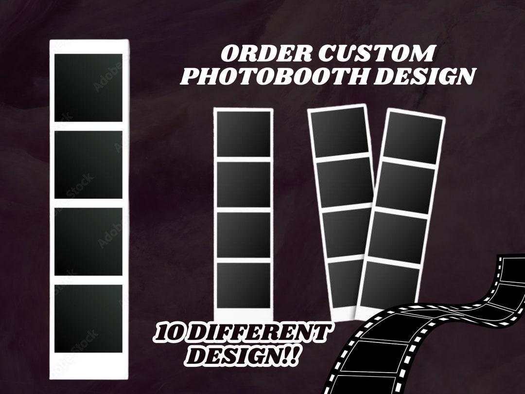 Custom Photobooth Canva Template - Etsy
