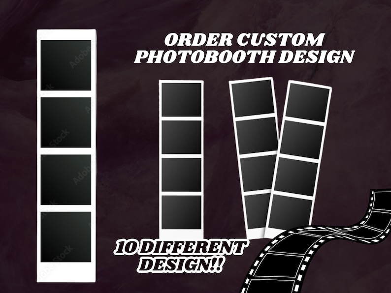 Custom Photobooth Canva Template - Etsy