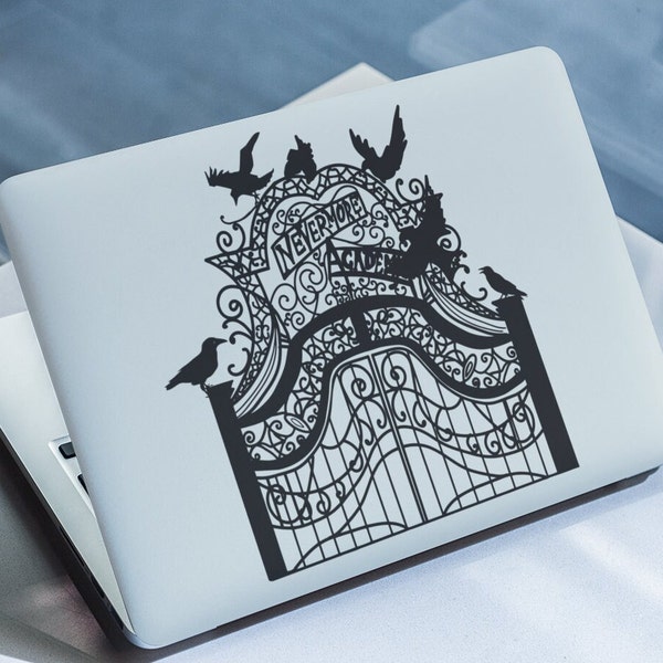 Wednesday Addams Nevermore Gate - Etsy