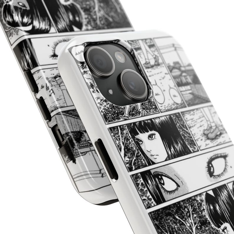 Tomie Japanese Horror Manga Panels Tough Phone Case Japanese Horror ...