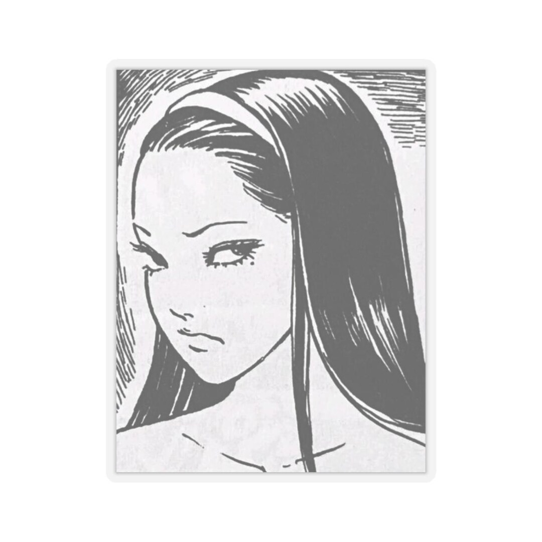 Tomie Sticker Japanese Horror Haunting Manga Anime Decal Creepy Asian ...