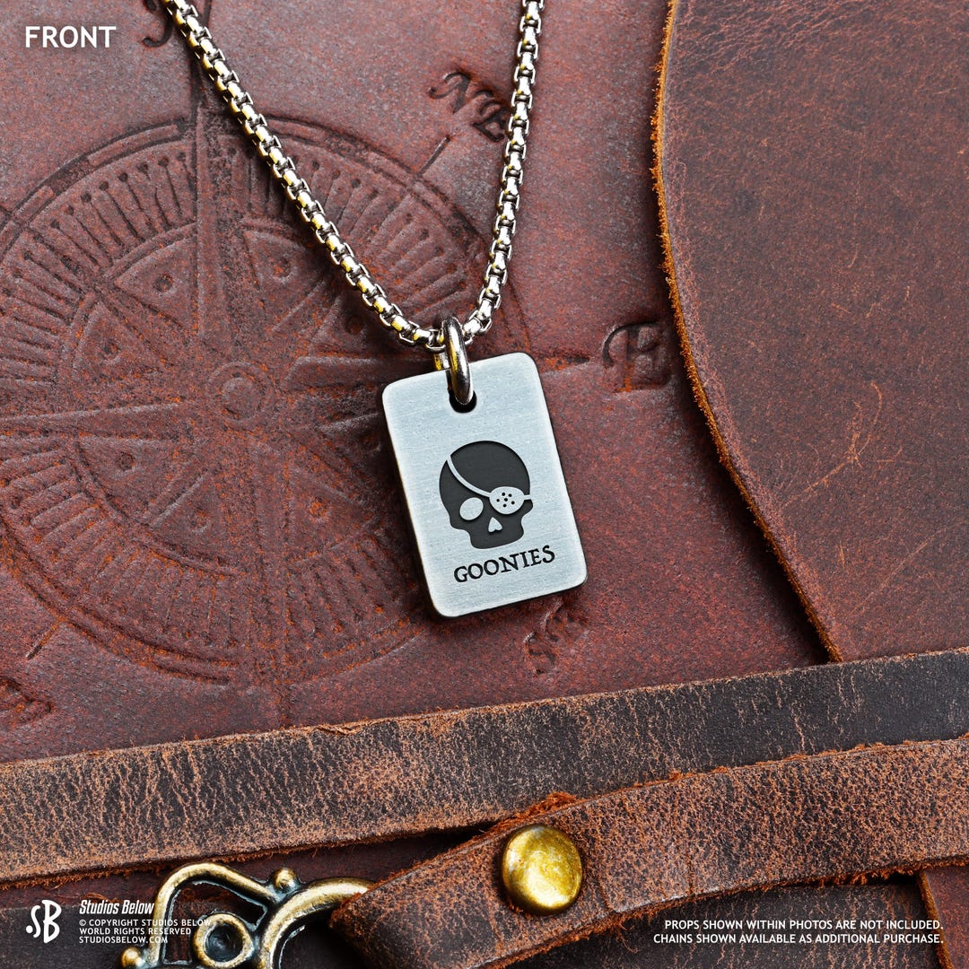Goonies Small Stainless Steel Pendant (goonies Chunk Sloth Fratelli's ...