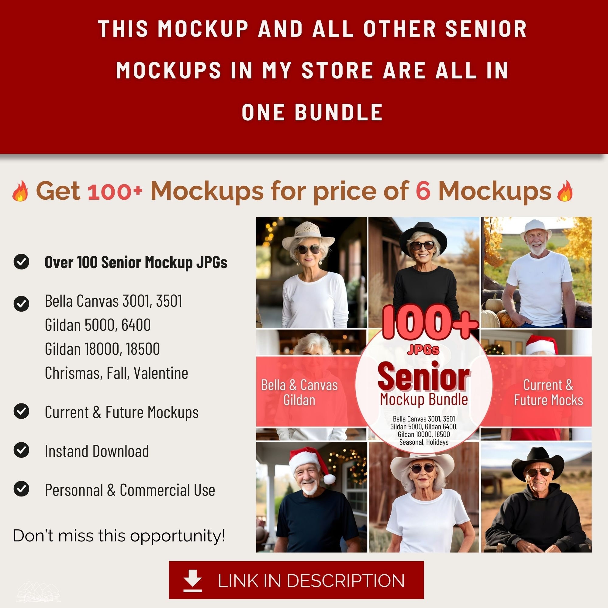 Older Woman Black Bella Canvas 3001 T-shirt Mockup Grandma Shirt Mock ...