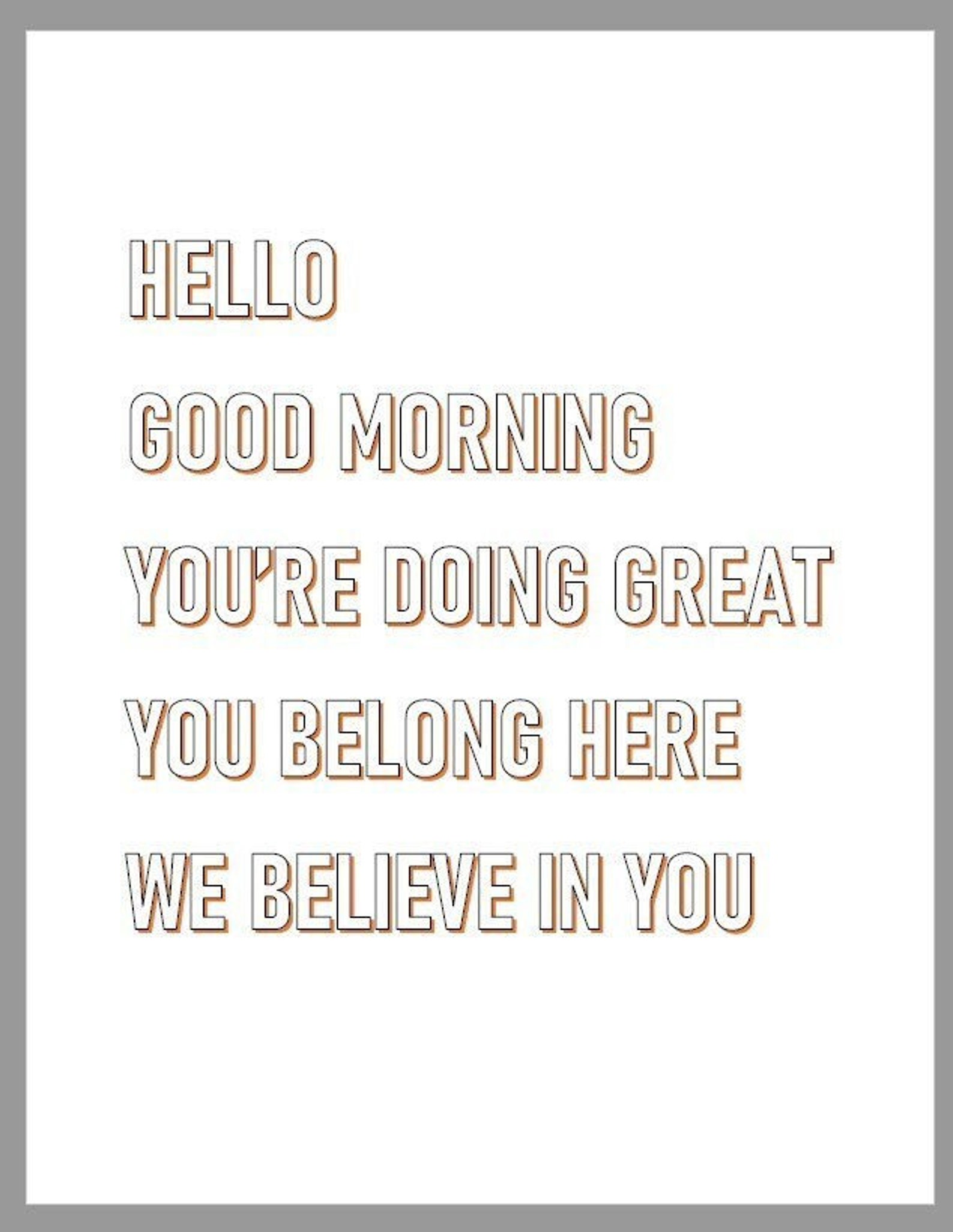 Inclusive Classroom Decor, Hello, Good Morning, in Case No One Told You ...