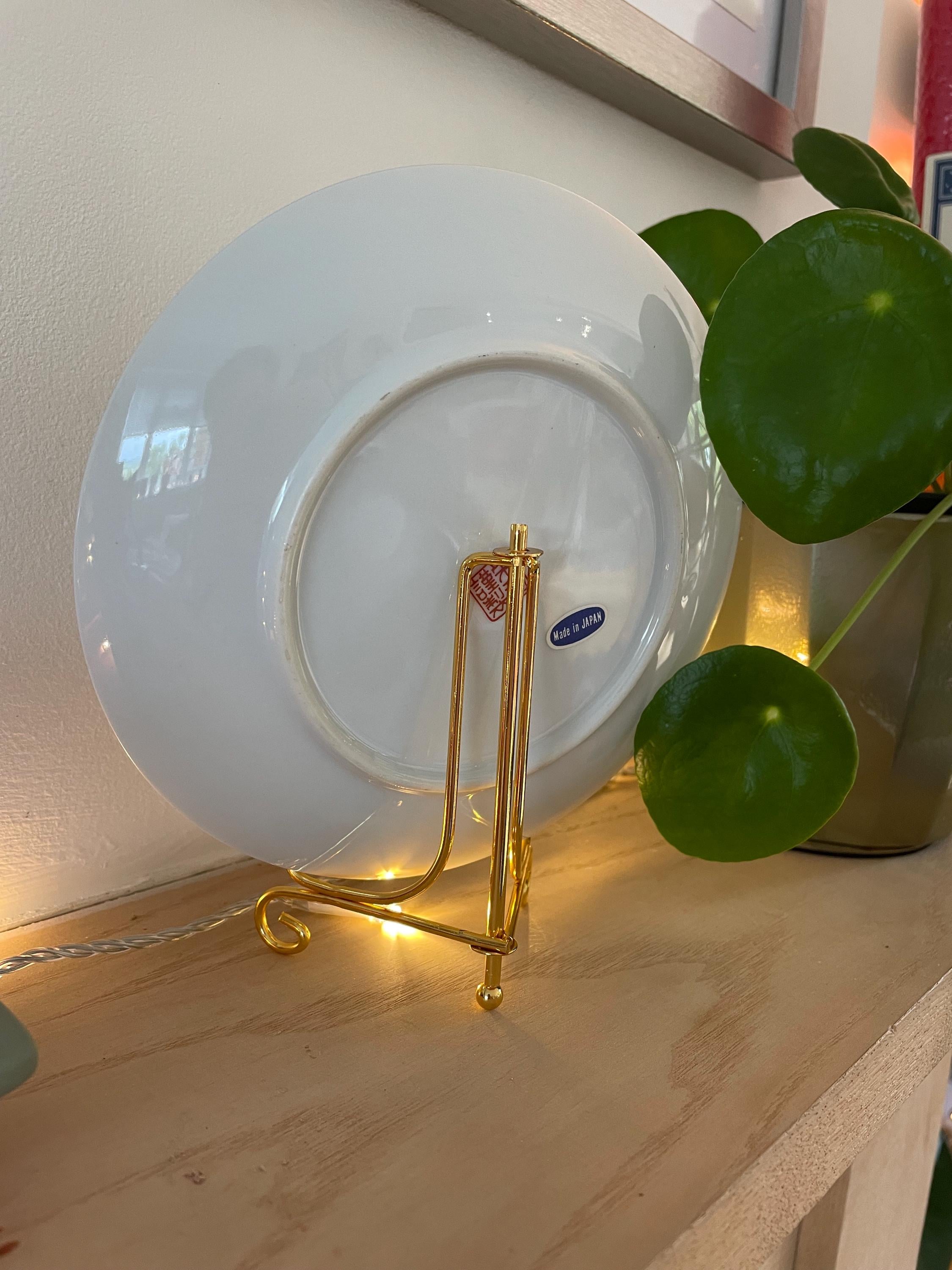 Gold Display Easel for Plates, Plate Display Stand, 4 Inch Plate Stand ...