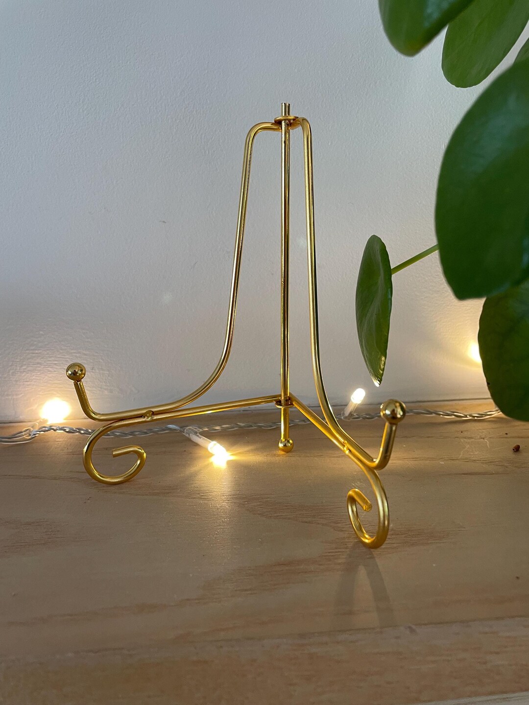 Gold Display Easel for Plates, Plate Display Stand, 6 Inch Plate Stand ...